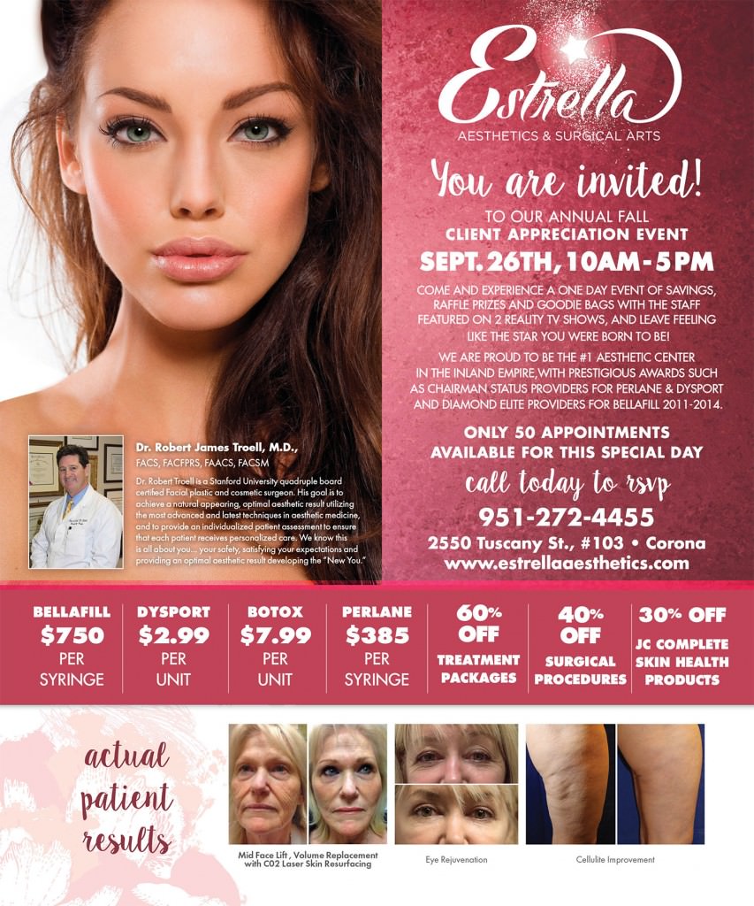 annual-fall-client-appreciation-event - Estrella Aesthetics & Surgical Arts
